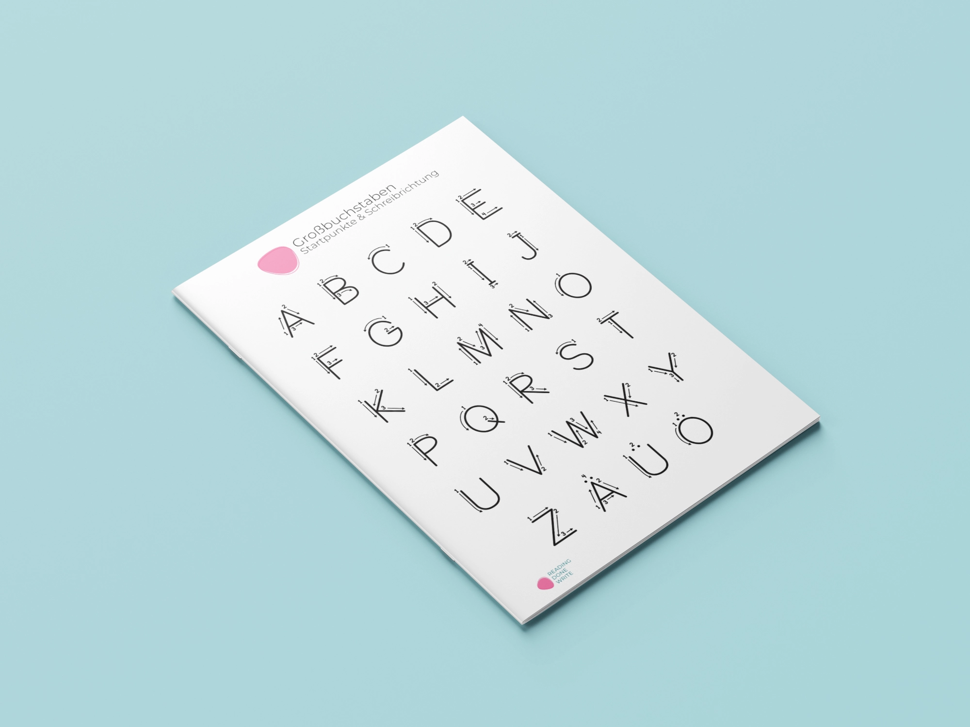 Buchstaben richtig schreiben lernen | Druckbuchstaben